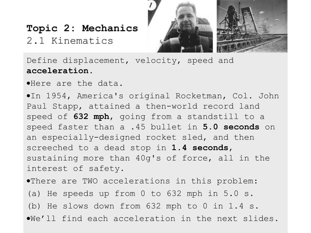 Topic 2 1__kinematics | PPT