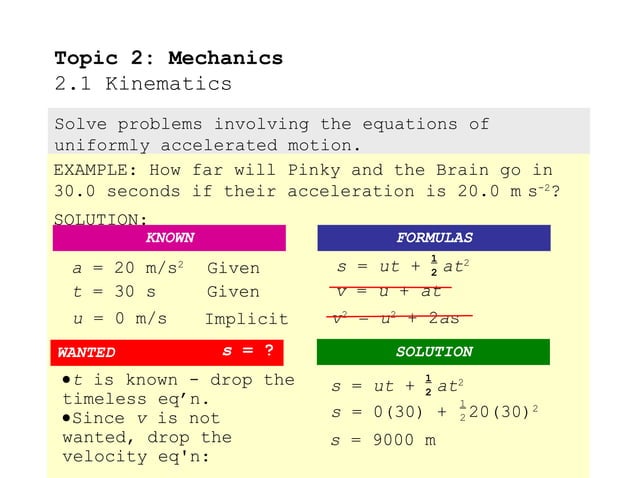 Topic 2 1__kinematics | PPT