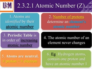 Topic 2: Structure of matter | PPT