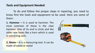 Technology and Livelihood Ed - Sime Repair | PDF