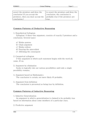 Topic2 argument | DOC