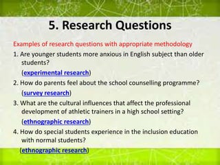 TSLB3143 Topic 2 Basic Elements in Educational Research | PPTX