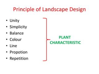 Topic 2 basic landscape design | PPTX