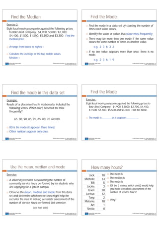 Topic2 basic statistics_student | PDF | Business Accounting & Finance ...