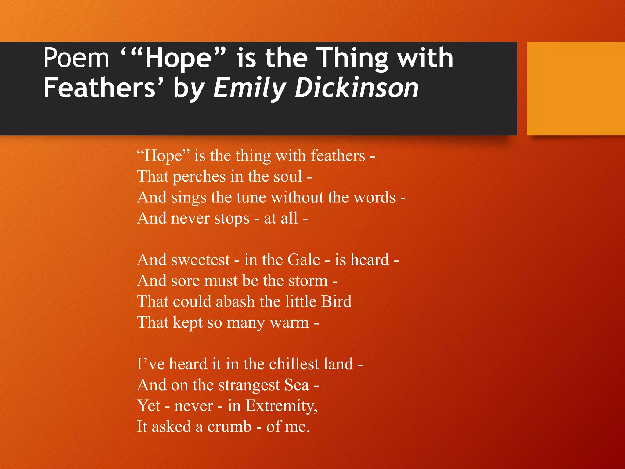 PPISMP TSLB1124 Topic 2 Poem “Hope is the Thing with Feathers”.pptx