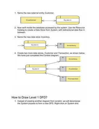 topic 2 data flow daigram topic-converted.pdf | Databases | Computer Software and Applications