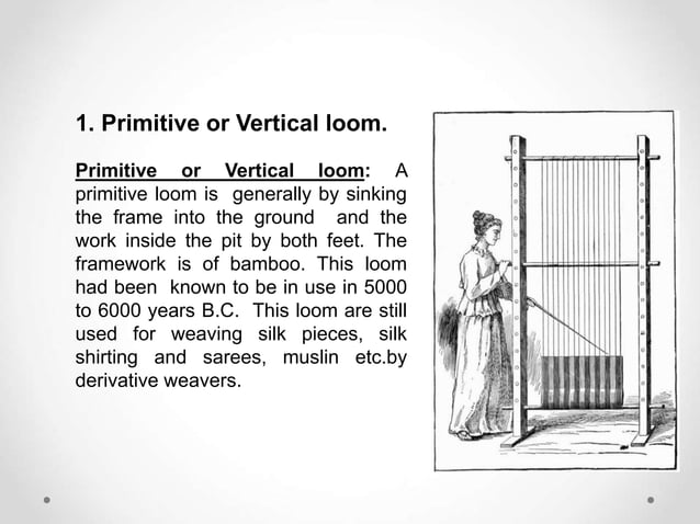 Topic 2 History-of-looms-Power Point Presentation | PPT