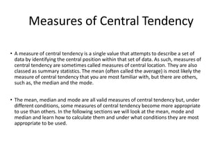 Topic 2 Measures of Central Tendency.pptx