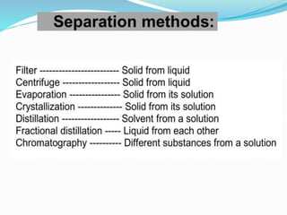 Topic 2 methods of purification | PPT