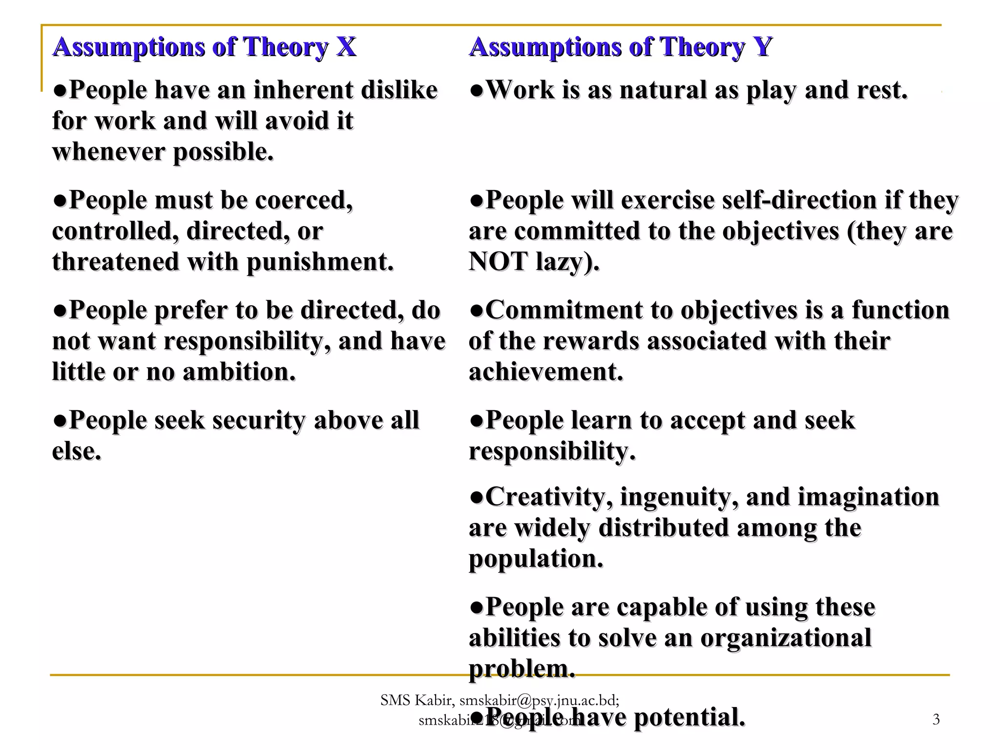 Models of Organizational Behavior (OB) | PPT