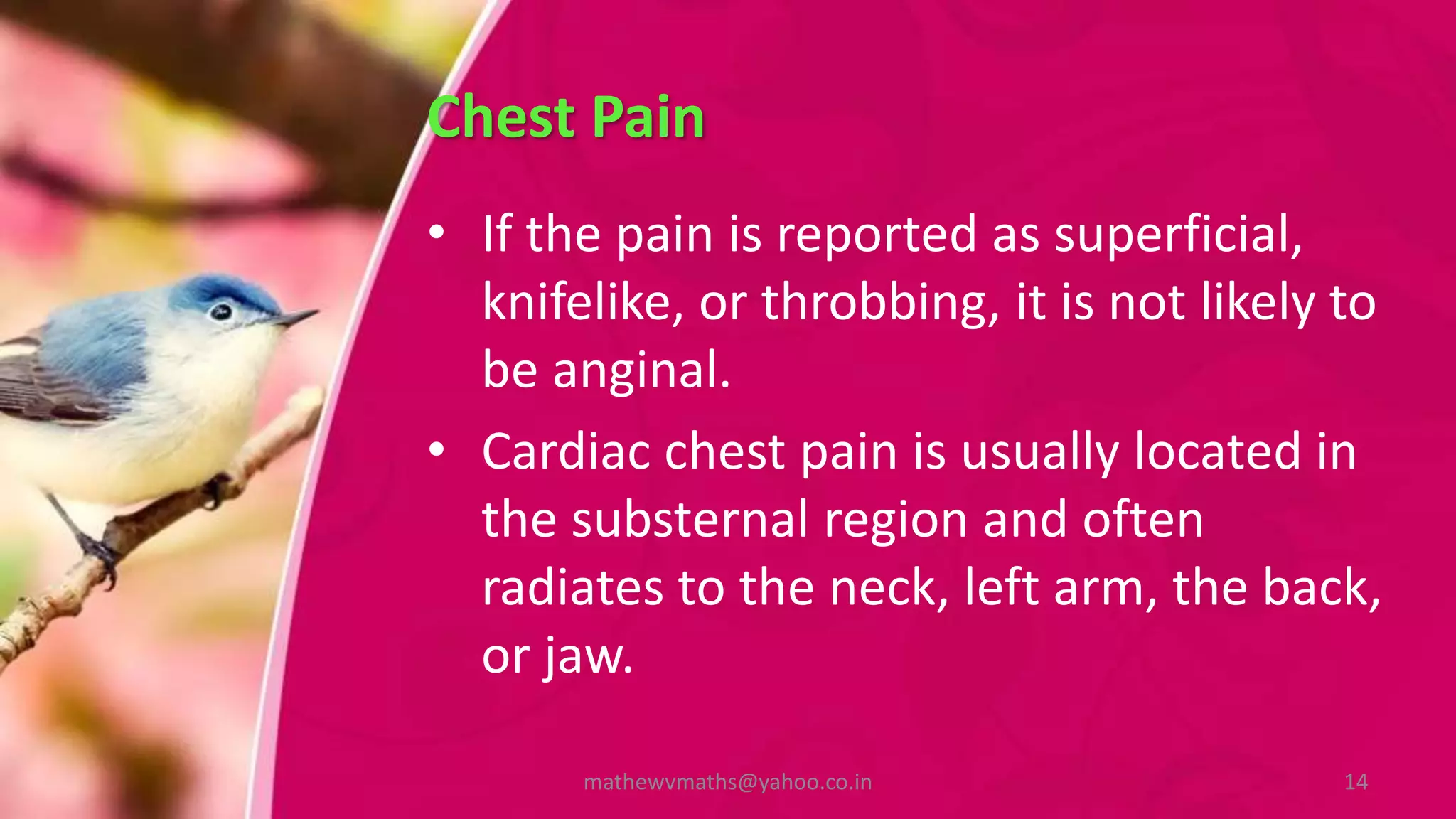 Cardio Vascular System assessment- Nursing PPT | PPTX