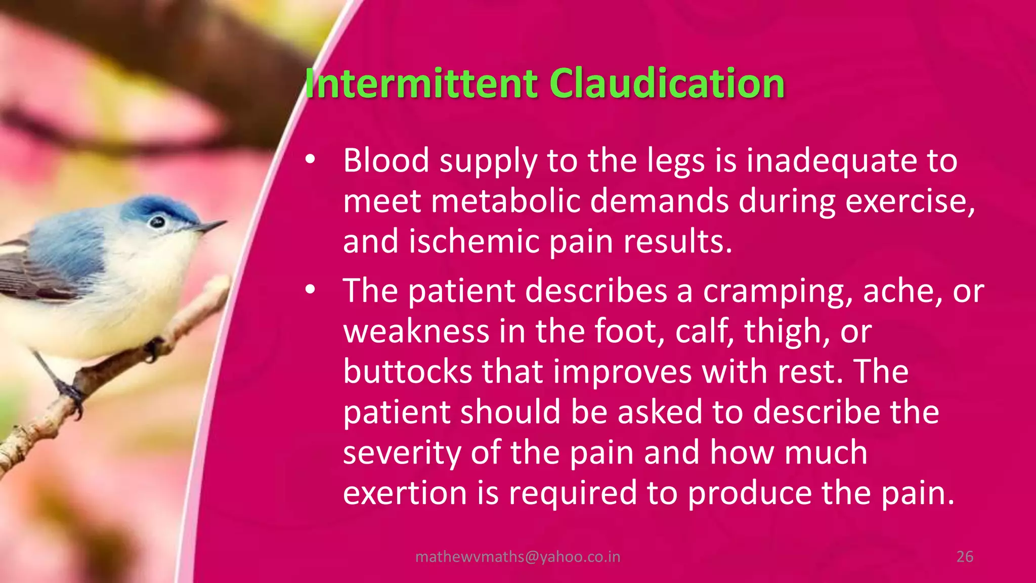 Cardio Vascular System assessment- Nursing PPT | PPTX