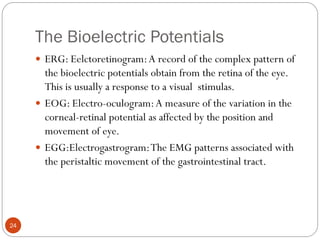 Sources of bioelectric potentials | PDF