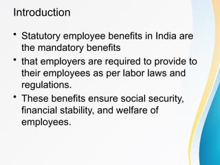 topic 2 Statutory_Employee_Benefits_India.pptx