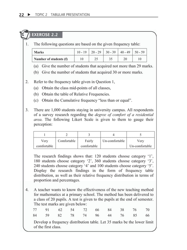 Topic 2 tabular presentation | PDF | Homework and Study | Education