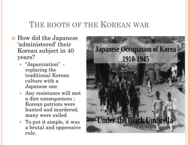 Topic 2 the origins of the korean war | PPT