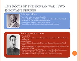 Topic 2 the origins of the korean war | PPTX | Death, Injury, or ...