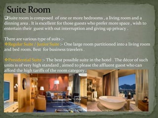 Type of Hotel Rooms | PPTX
