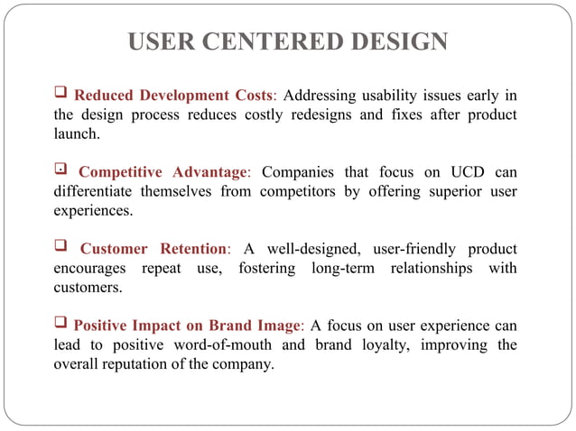 Topic 2 User Centered Design.ppt this ppt has | PPT
