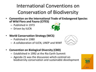 Topic 3.4 conservation of biodiversity | PPTX