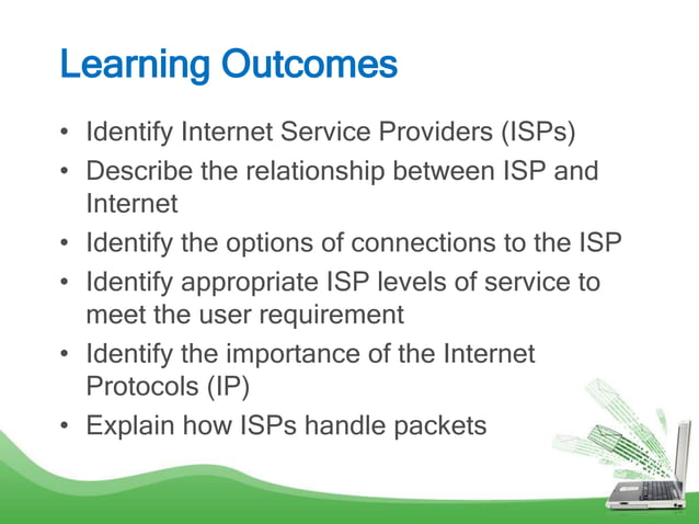Topic 3.2 internet service provider | PPT