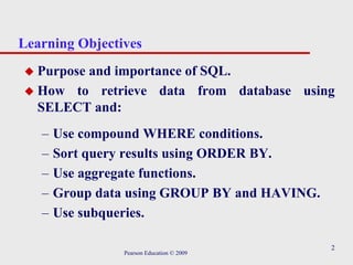 SQL Data Manipulation | PPTX