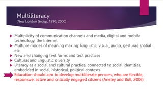 PISMP TSLB3193 Topic 3 Strategies for Developing Critical Multiliteracy ...
