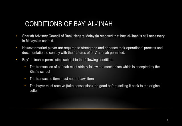 bay al inah | PPT