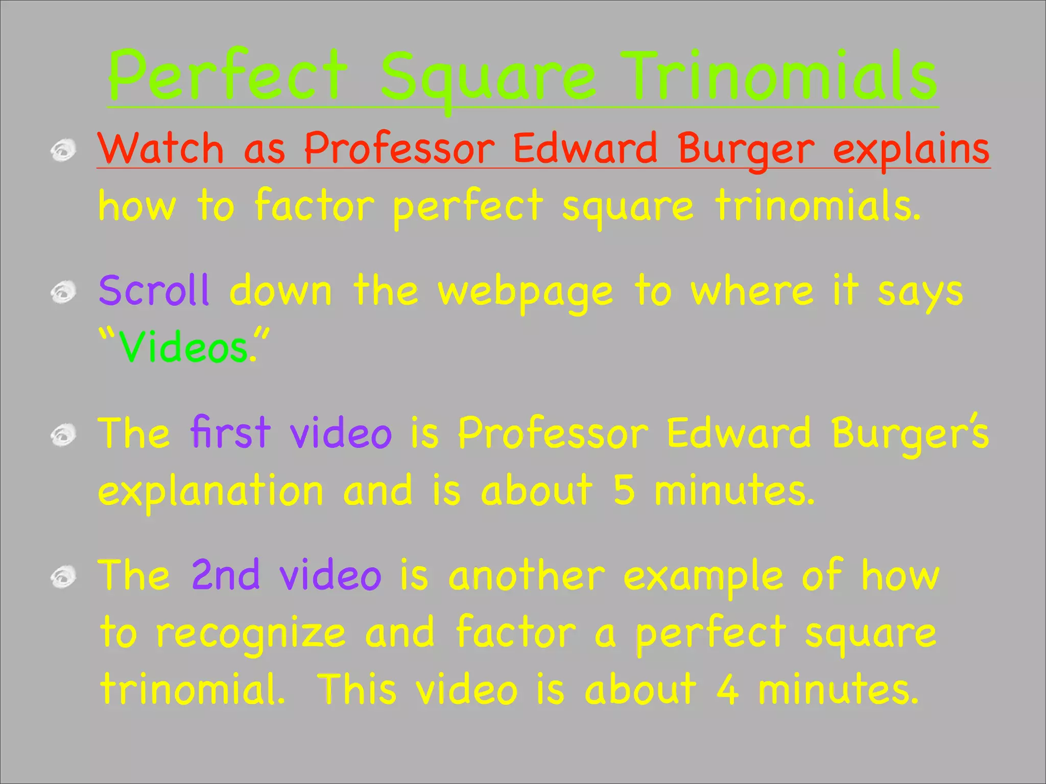 Topic 3 factoring perfect square & difference of square | PPT