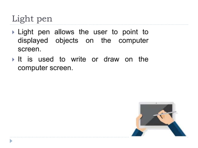 Topic 3 -Input output devices in computer.pptx | Operating Systems | Computer Software and ...