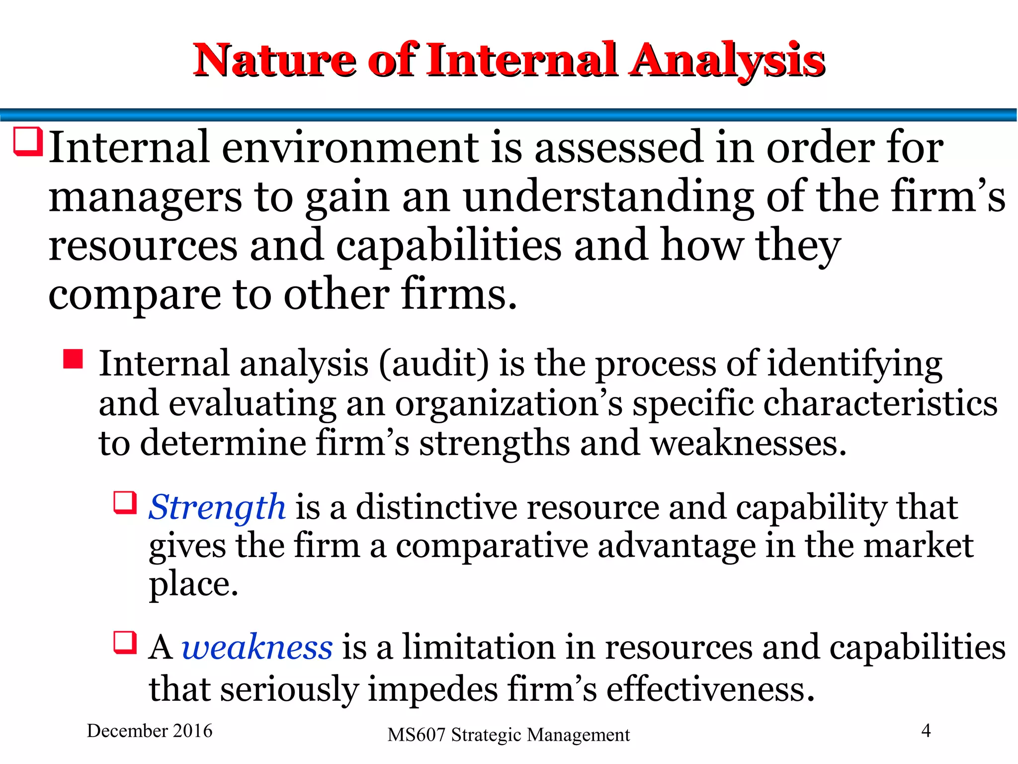 Internal business environment | PPT