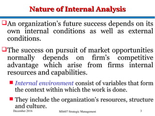 Internal business environment | PPT