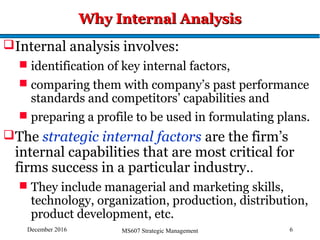 Internal business environment | PPT