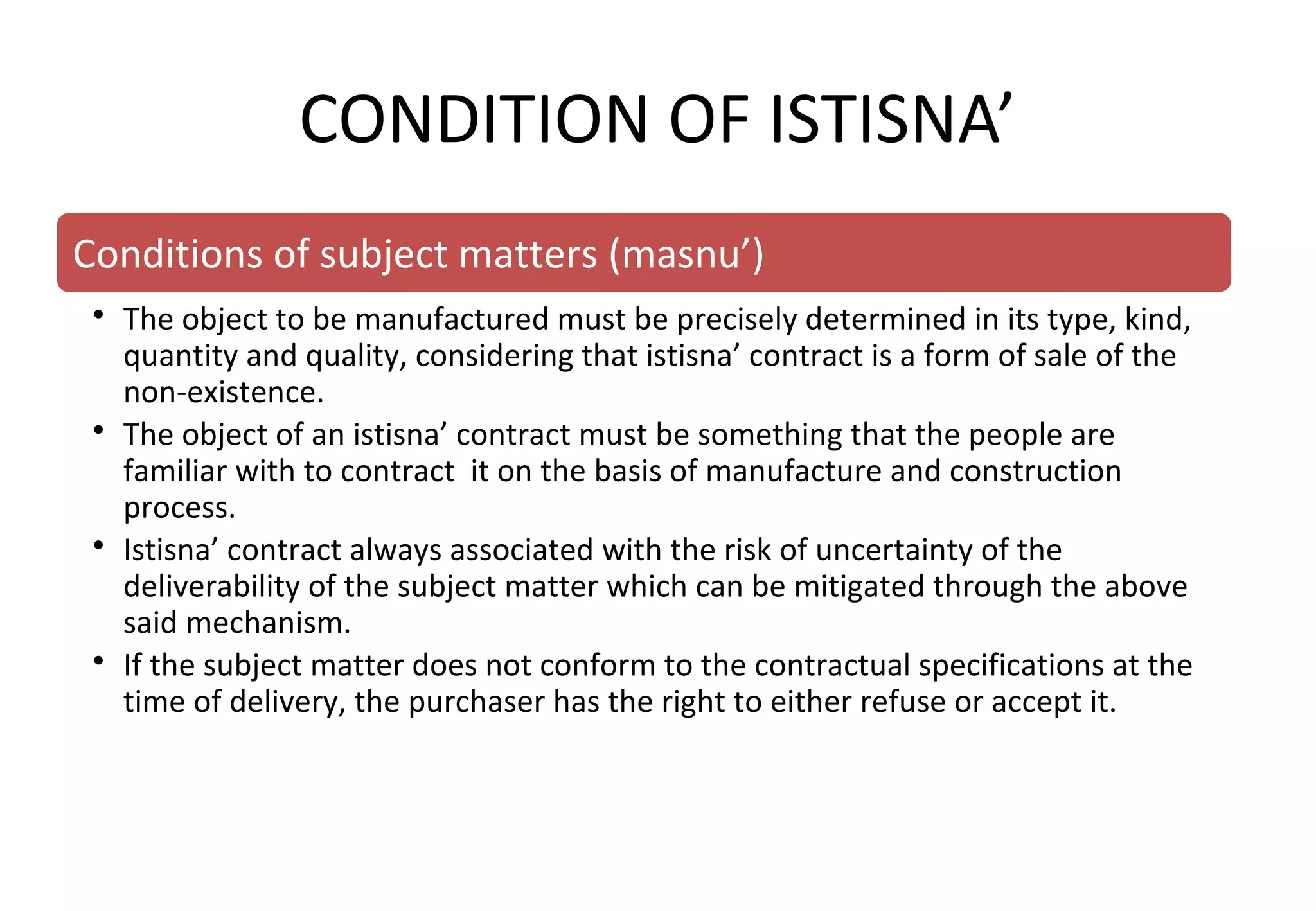 Topic 3 istisna | PPT