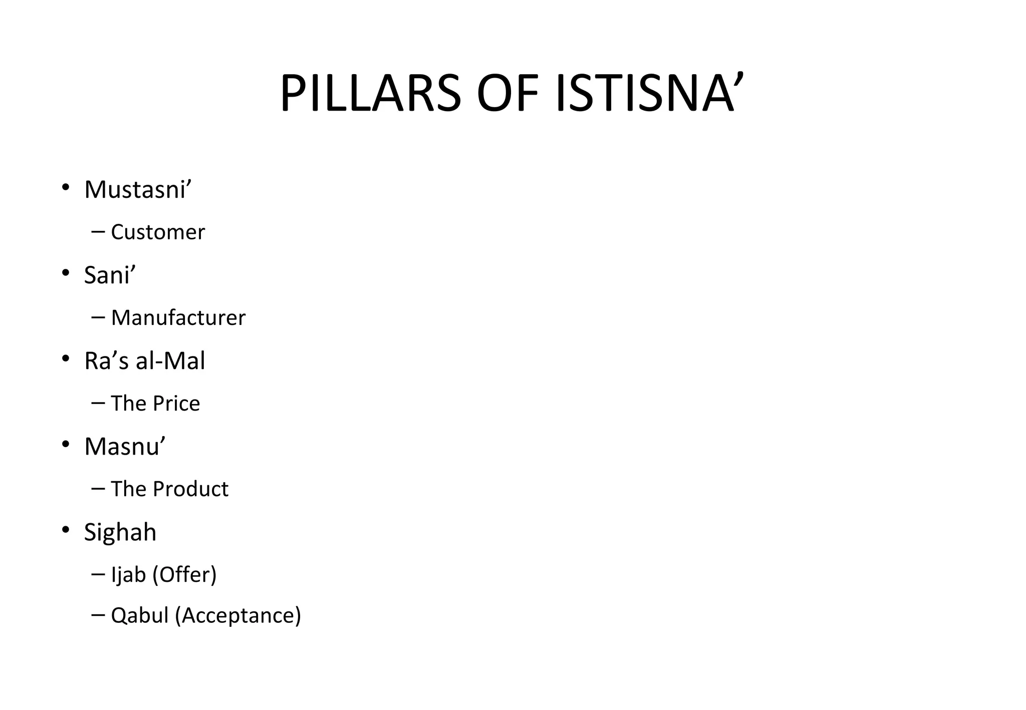 Topic 3 istisna | PPT