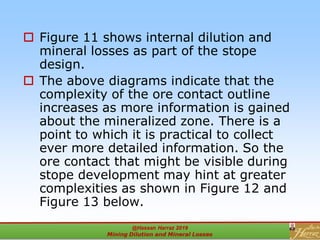 mining dilution and mineral losses | PDF
