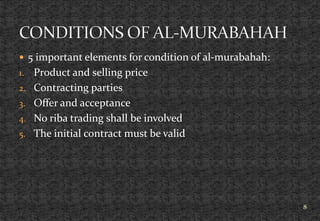 BA'I AL MURABAHAH | PPTX