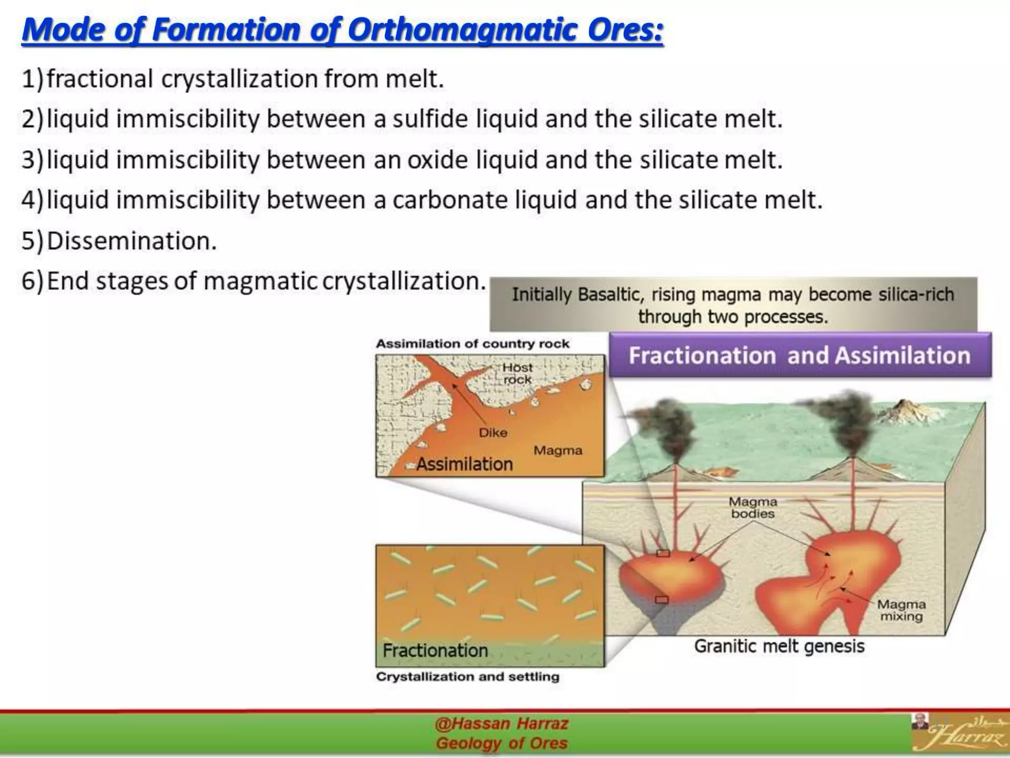 Topic 3 Ore Forming Processes And Magmatic Mineral Deposits Pdf Geology Science
