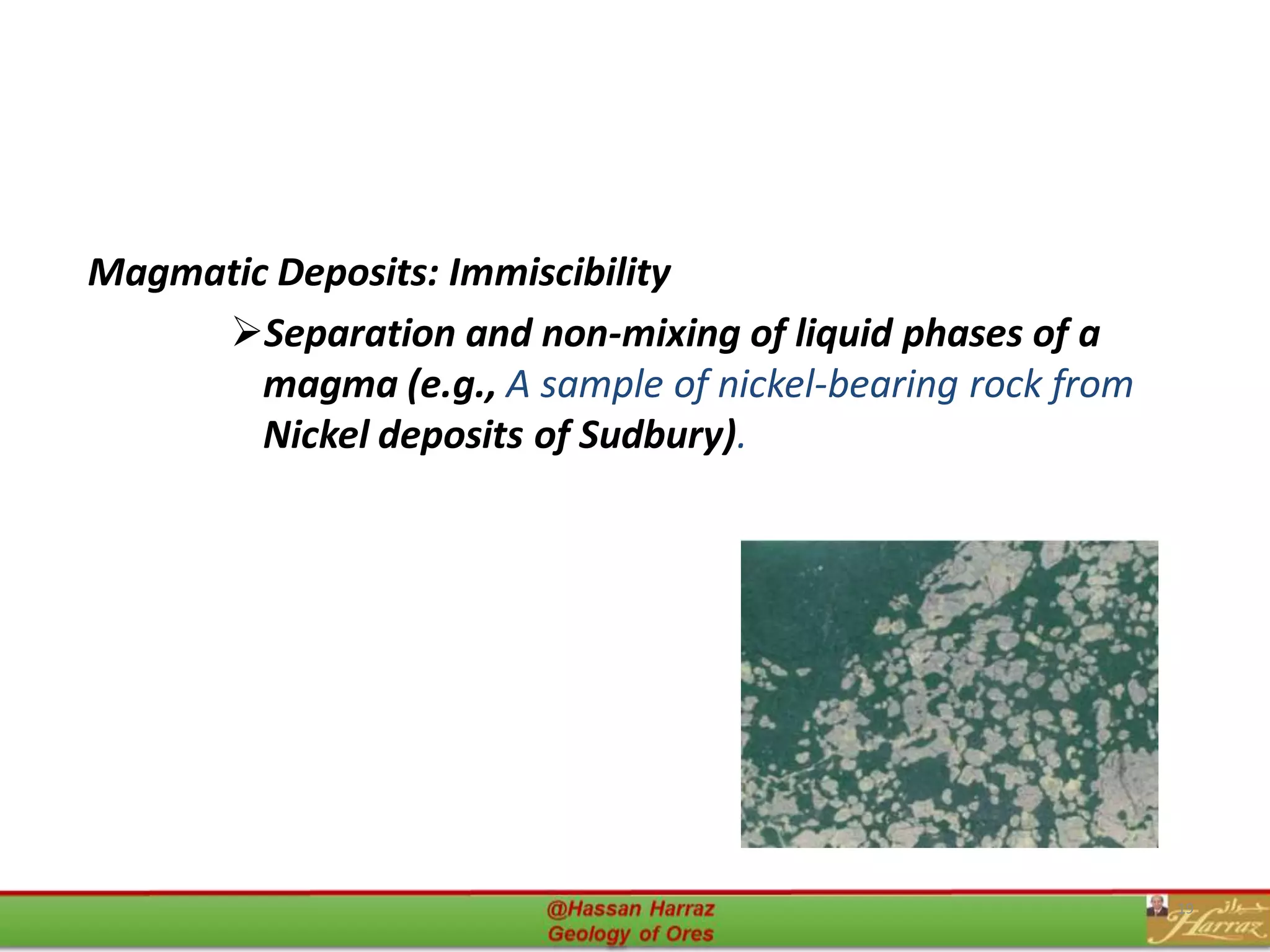 Topic 3 ore forming processes and magmatic mineral deposits | PDF