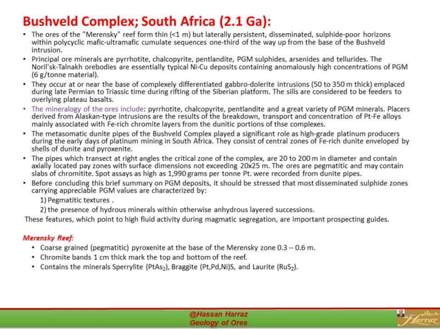 Topic 3 Ore Forming Processes And Magmatic Mineral Deposits Pdf Geology Science