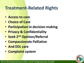 SCHS Topic 3: Patients Rights | PPTX