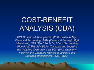 Topic 3-Powerpoint-Cost-Benefit (CB) and CVP Analysis.ppt
