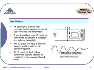 Aircraft Communication Topic 3 radio components | PDF
