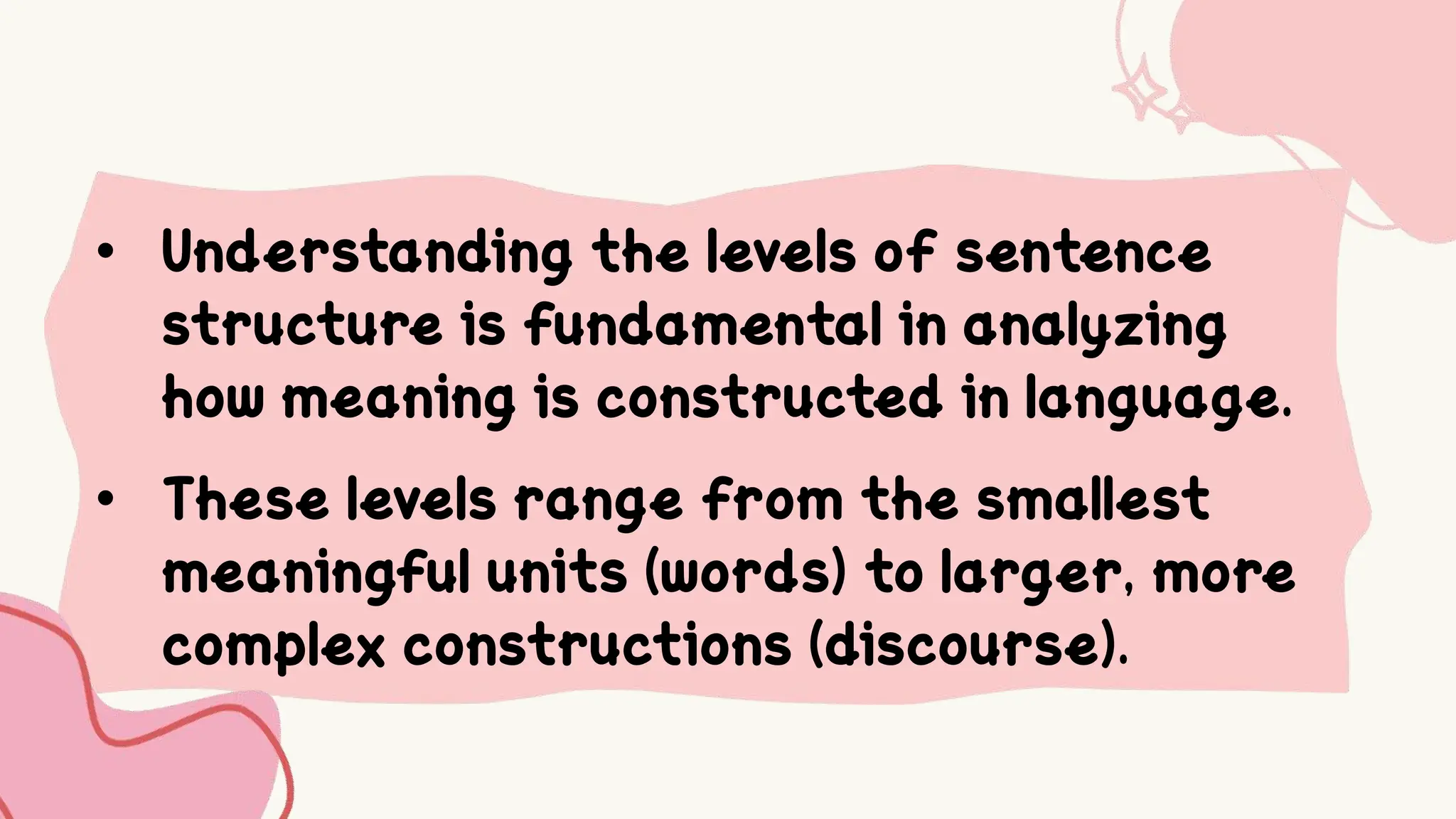 The Structure of Sentences - • Grammatical forms • Sentence functions | PDF