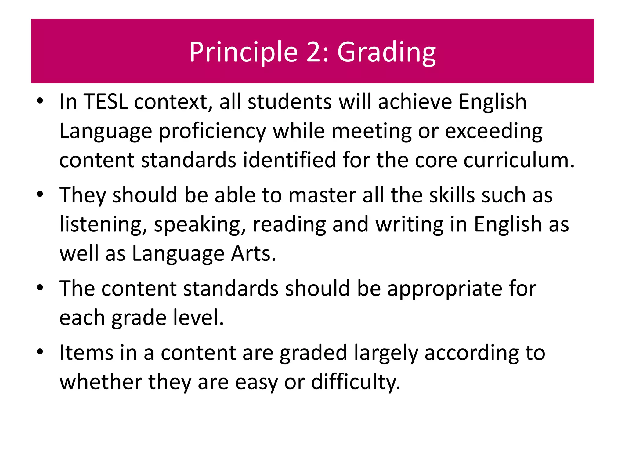 TSL3143 Topic 3a Principles in Curriculum Design | PPTX