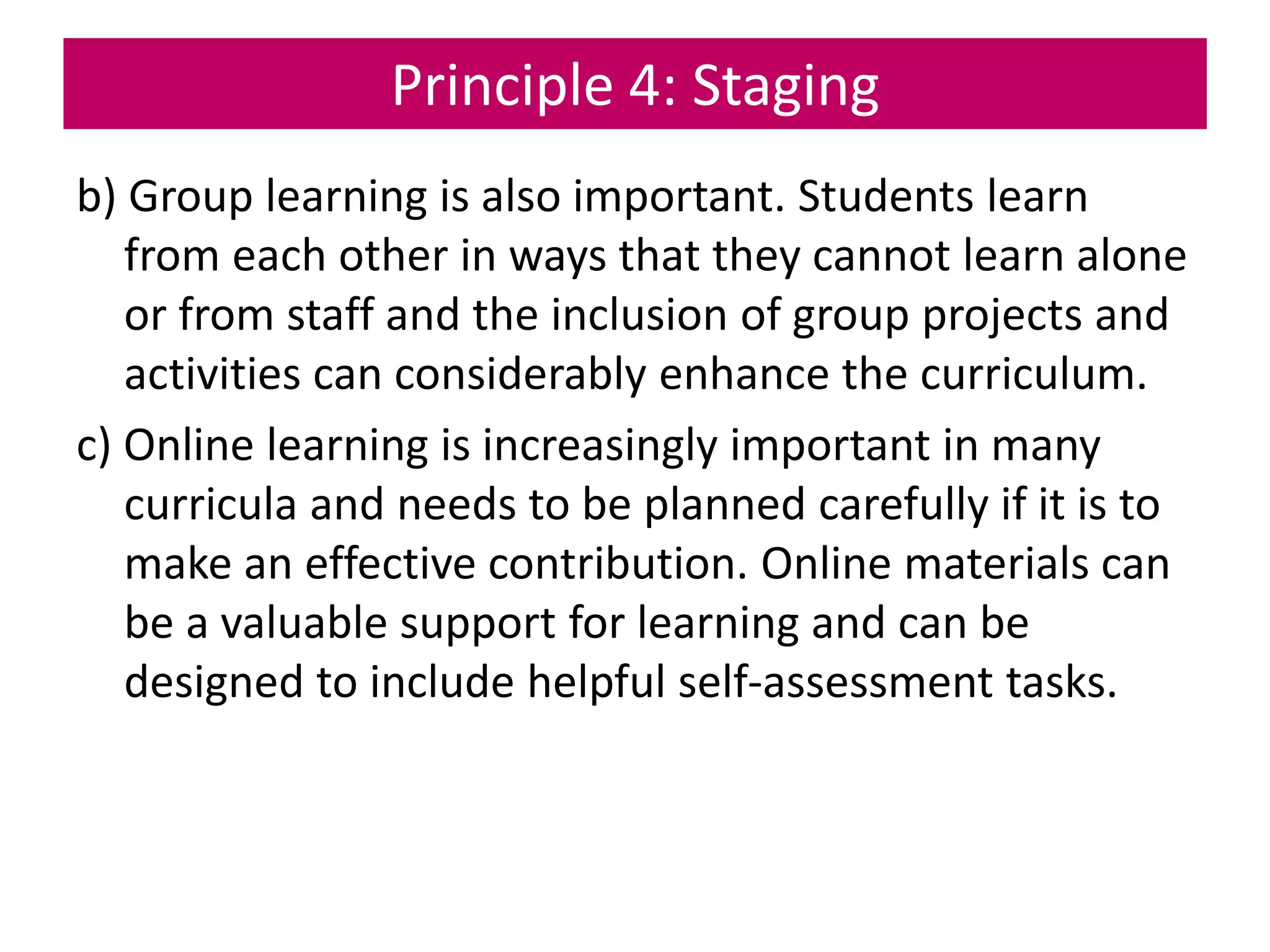 TSL3143 Topic 3a Principles in Curriculum Design | PPTX