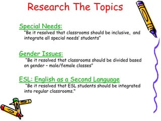 Topic 3b: Inclusive Education | PPT