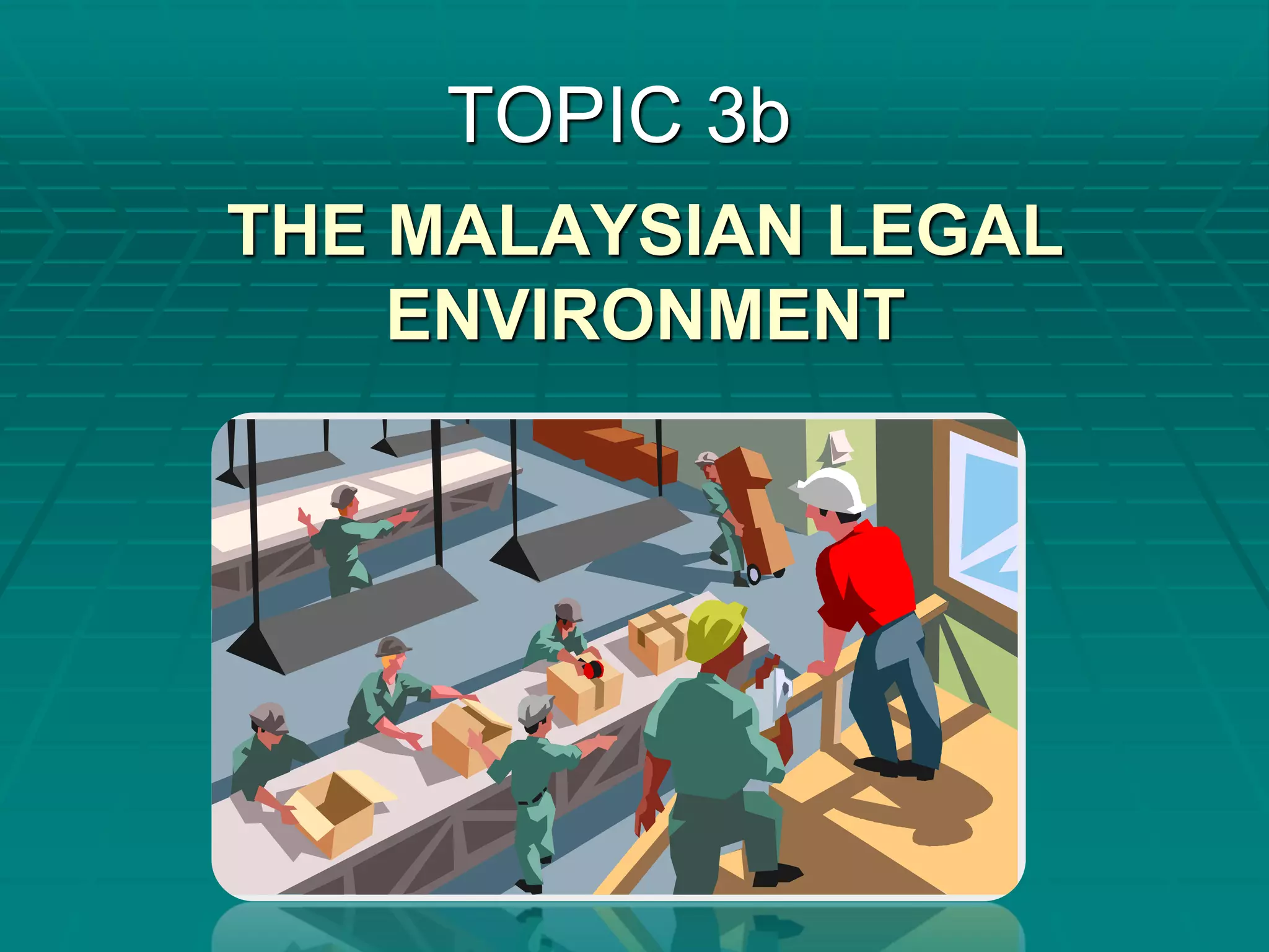 Topic 3b - THE MALAYSIAN LEGAL ENVIRONMENT.pdf