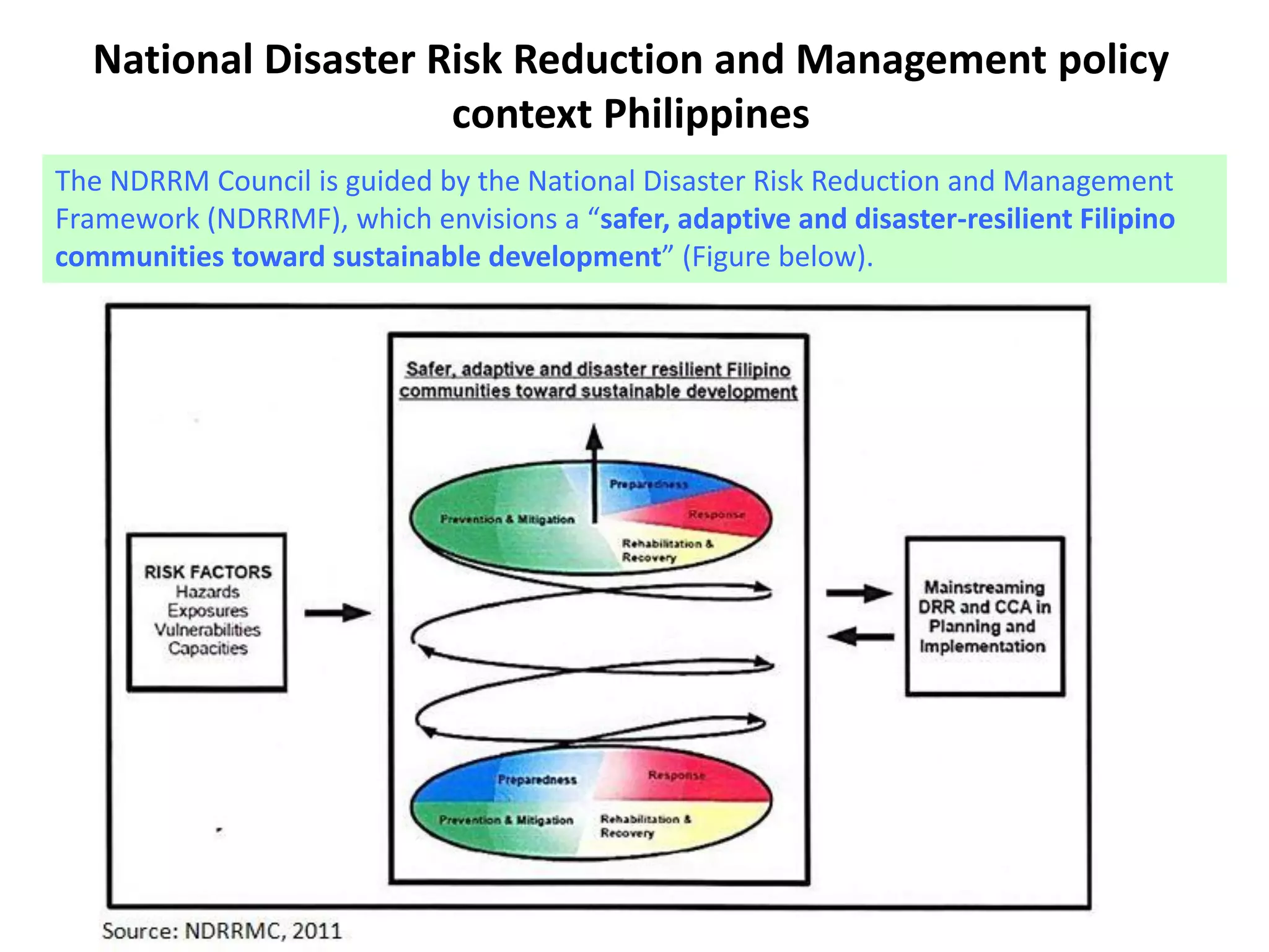 Mainstreaming Disaster Risk Reduction (DRR) into sectoral policies | PDF