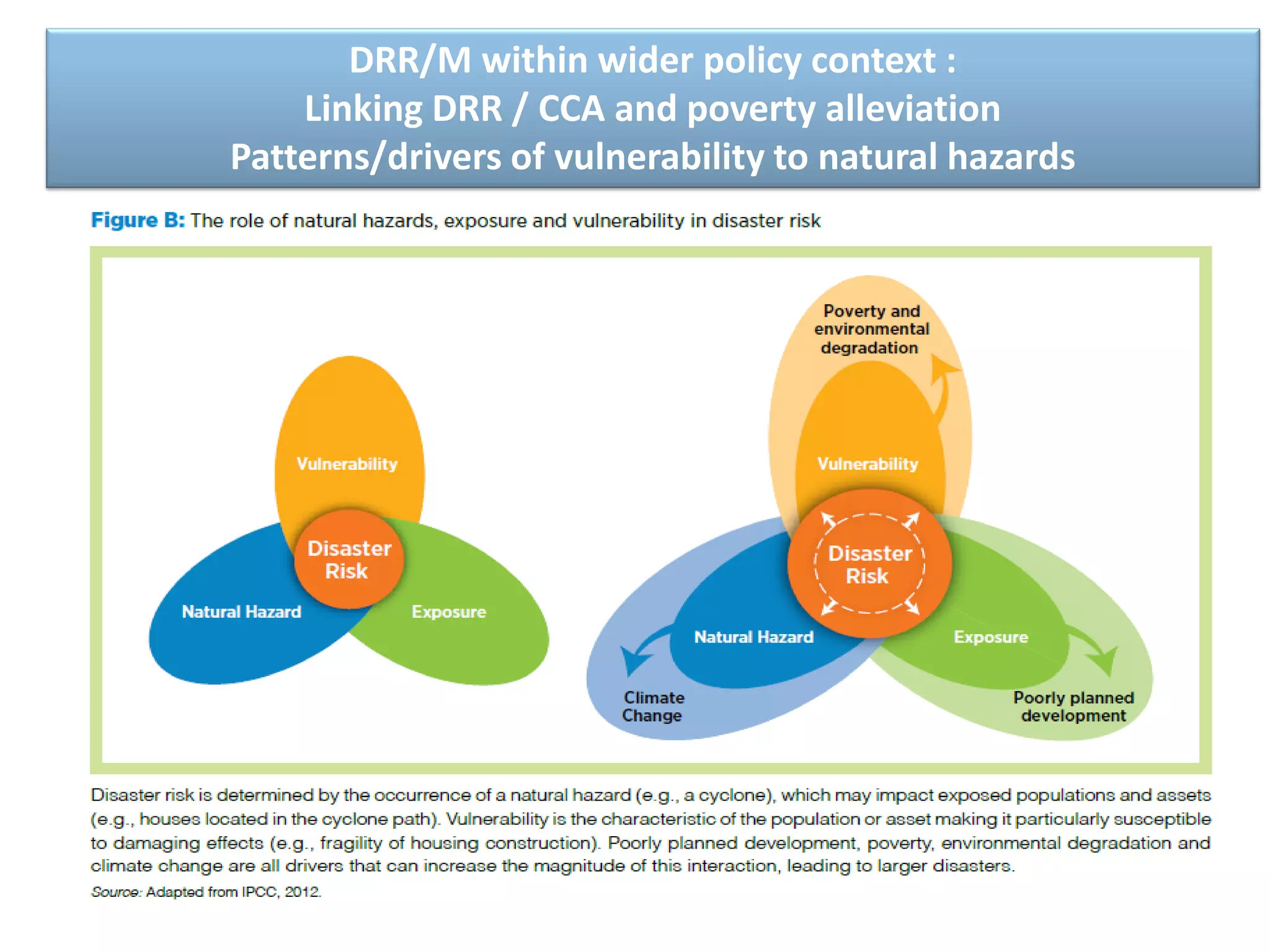 Mainstreaming Disaster Risk Reduction (DRR) into sectoral policies | PDF